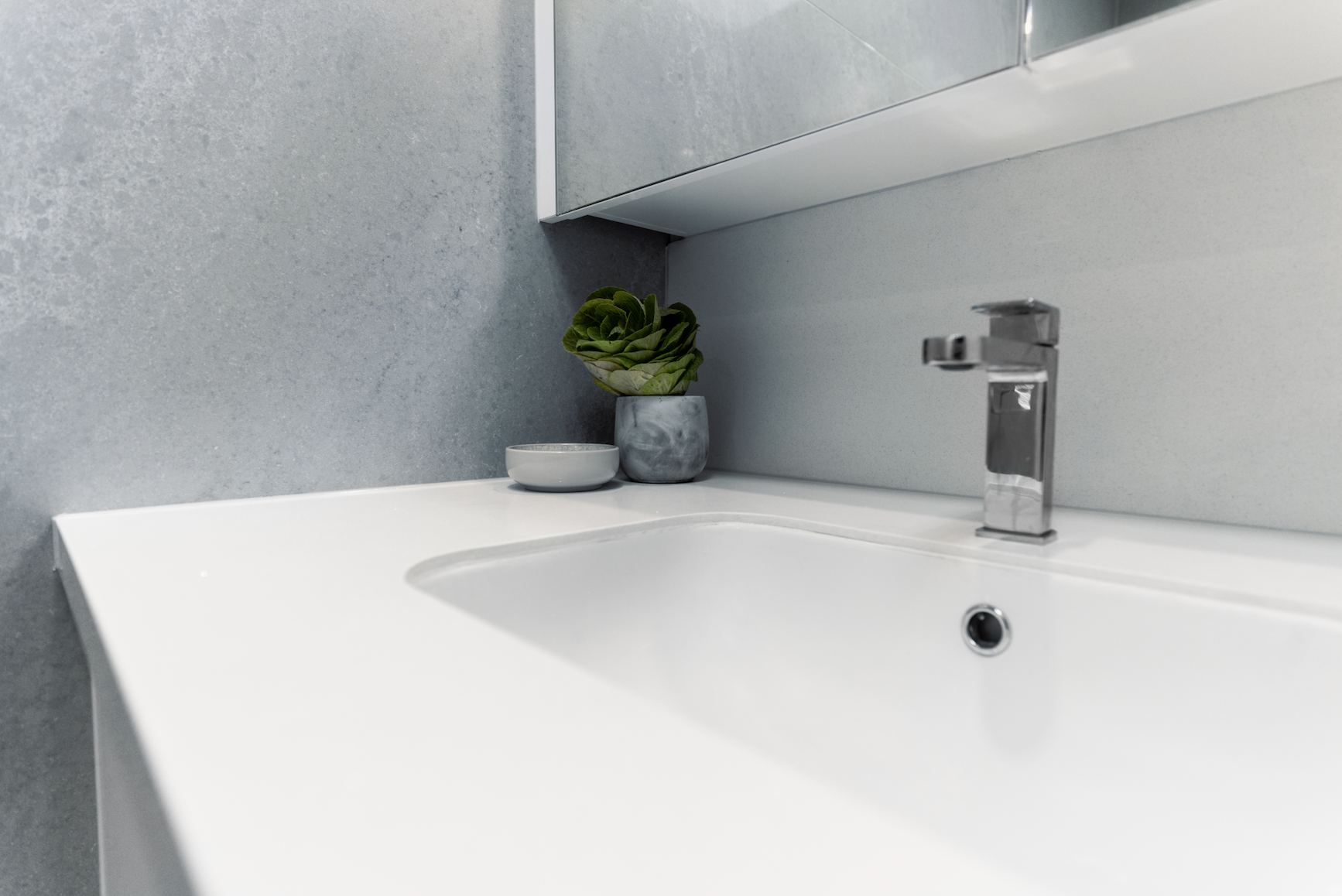 Lisa's Bathroom (Mount Cemento) | StoneCraft Kitchen & Bath